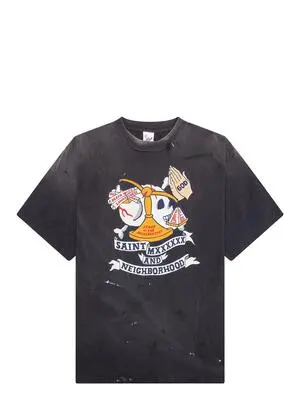 SAINT MXXXXXX X Neighborhood Pray Tee - Black
