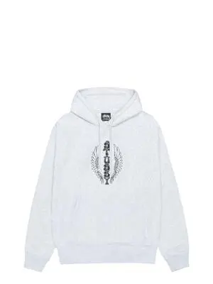StÜssy Wes Wings Hoodie - Grey