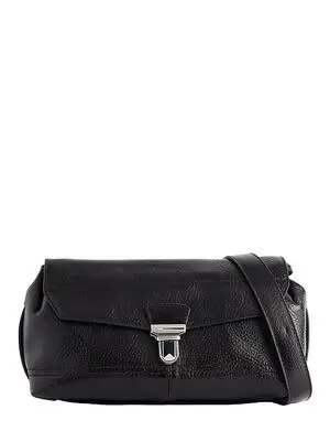 LEMAIRE Gear Small Leather Shoulder Bag - Espresso