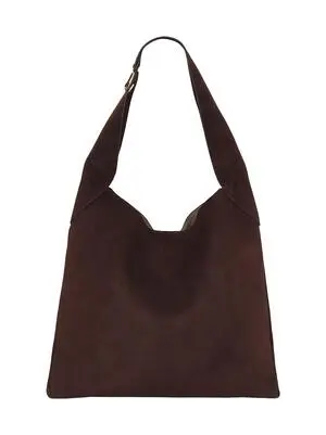 Gabriela Hearst Large Hobo Bag - Dark Brown