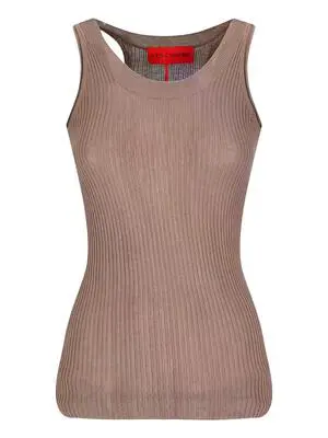 WILD CASHMERE Ribbed Tank Top