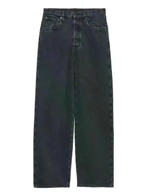 Prada Five-pocket Over-dyed Jeans - Black