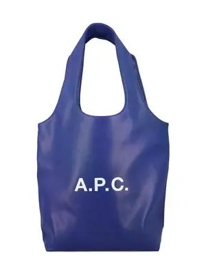 A.p.c. Small Ninon Tote Bag - Blue