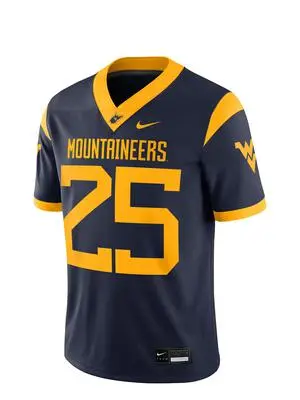 Nike West Virginia College Game Jersey - Blue
