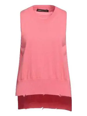 DEPARTMENT 5 Sleeveless Wool Sweater - Salmon Pink