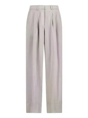 PT TORINO Pleated Straight Leg Trousers