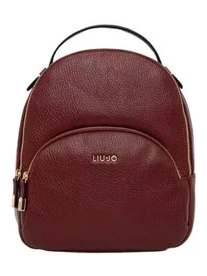 Liu Jo Logo-lettering Backpack - Red