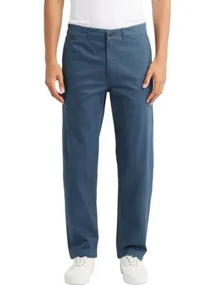 ROARK Crossroads Stretch Cotton Chinos Navy