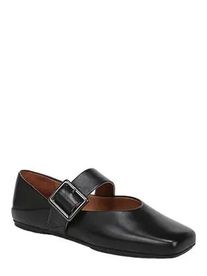 Franco Sarto Oakes Square Toe Flat Black