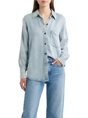 RAILS Atticus Denim Button-Up Shirt