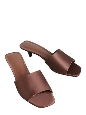 Whistles Slip-on Mule Sandals - Brown