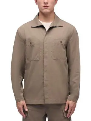 Simkhai Sean Shirt Jacket - Faded Olive