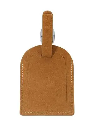 HEAVEN MAYHEM Luggage Tag - Brown Suede