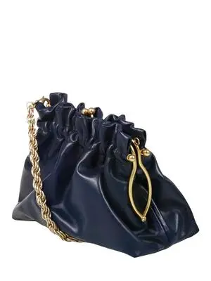AMATO DANIELE Drawstring Crossbody Bag - Blue