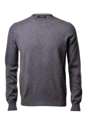 GRAN SASSO Cashmere Crew-neck Sweater - Grey