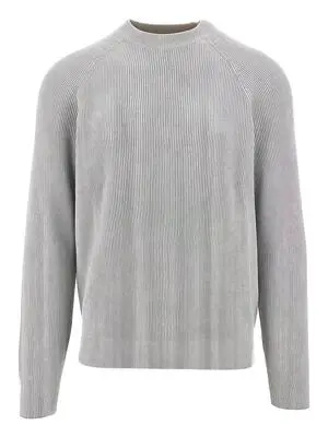 Brunello Cucinelli Ribbed Sweater - Grey