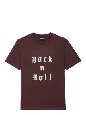 Zadig&Voltaire Edwin T-shirt - Bordeaux