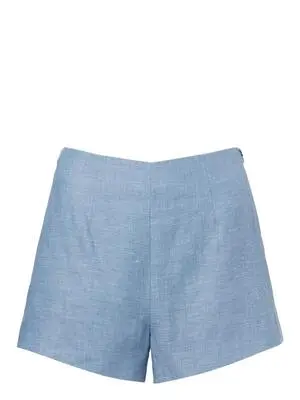 POSSE Thea High-Rise Linen Shorts
