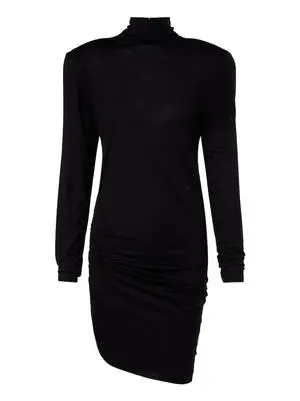Jacquemus Turtleneck Minidress - Black