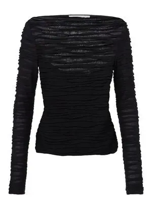 Proenza Schouler White Label Paloma Top - Black