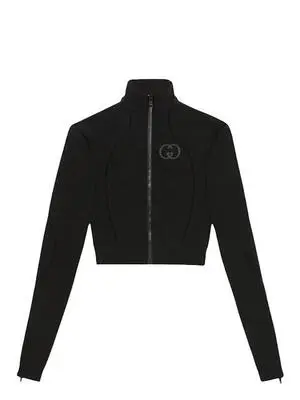GUCCI Athletic Interlock Zippered Top