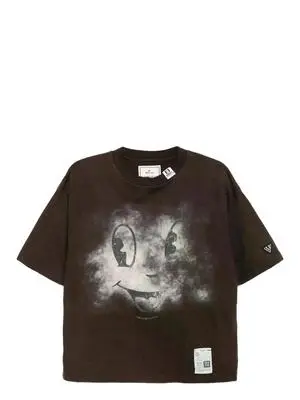 Mihara Yasuhiro Graphic-print T-shirt - Brown