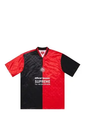 Supreme Split Soccer Jersey - Black