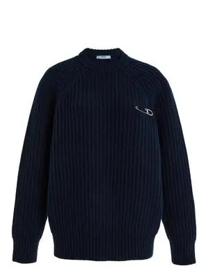 Prada Cashmere-wool Sweater - Navy
