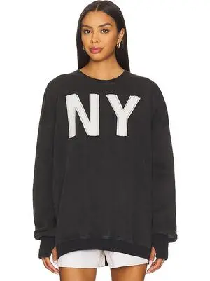 THE LAUNDRY ROOM Big In Ny Sweatshirt - Black Snow
