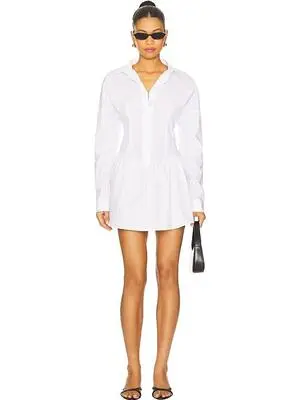 OW Ellie Shirt Dress - White