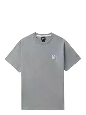 New Era Logo-patch T-shirt - Grey