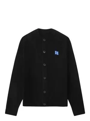 ADER ERROR Sig; Bl Tag Cardigan - Black