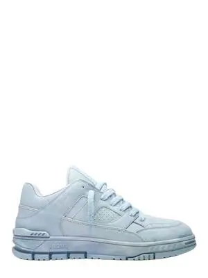 Axel Arigato Area Lo Perforated Leather Sneakers Blue