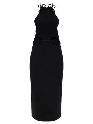Cult Gaia Jena Midi Dress - Black