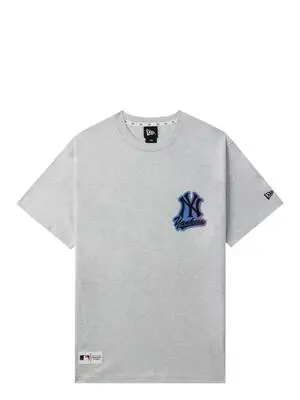 New Era Logo-print T-shirt - Grey