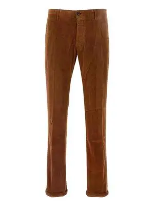 Incotex Corduroy Trousers - Brown