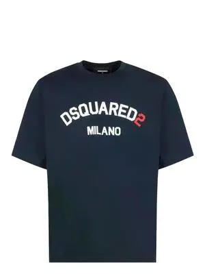 Dsquared2 Logo T-shirt Blue