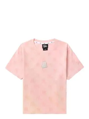New Era Logo-print T-shirt - Pink
