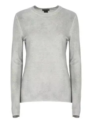 Avant Toi Crew-neck Cashmere-blend Sweater - Grey