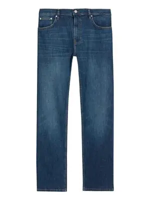 FRAME Modern Straight Denim Jeans - Mid Denim