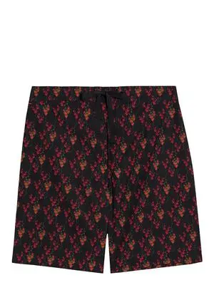 ORLEBAR BROWN Devlin Printed Cotton-Poplin Shorts