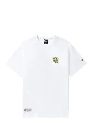 New Era Logo-patch T-shirt - White