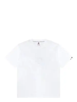 AAPE BY *A BATHING APE® Embossed-logo T-shirt - White