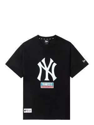 New Era Logo-print T-shirt - Black