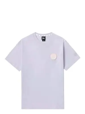 New Era Logo-patch Cotton T-shirt - Purple