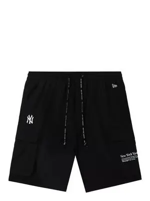 New Era Cargo-pocket Shorts - Black