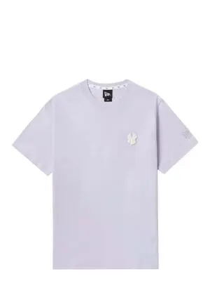 New Era Embroidered-logo T-shirt - Purple