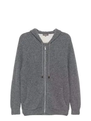 N.peal Cashmere Hoodie - Grey
