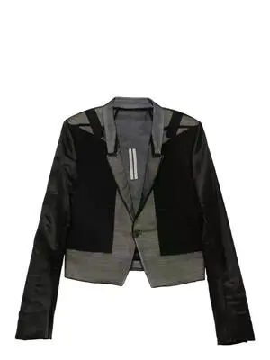 Rick Owens Panelled Jacket - Black
