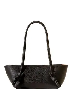 Hereu Knotted-detail Shoulder Bag - Brown